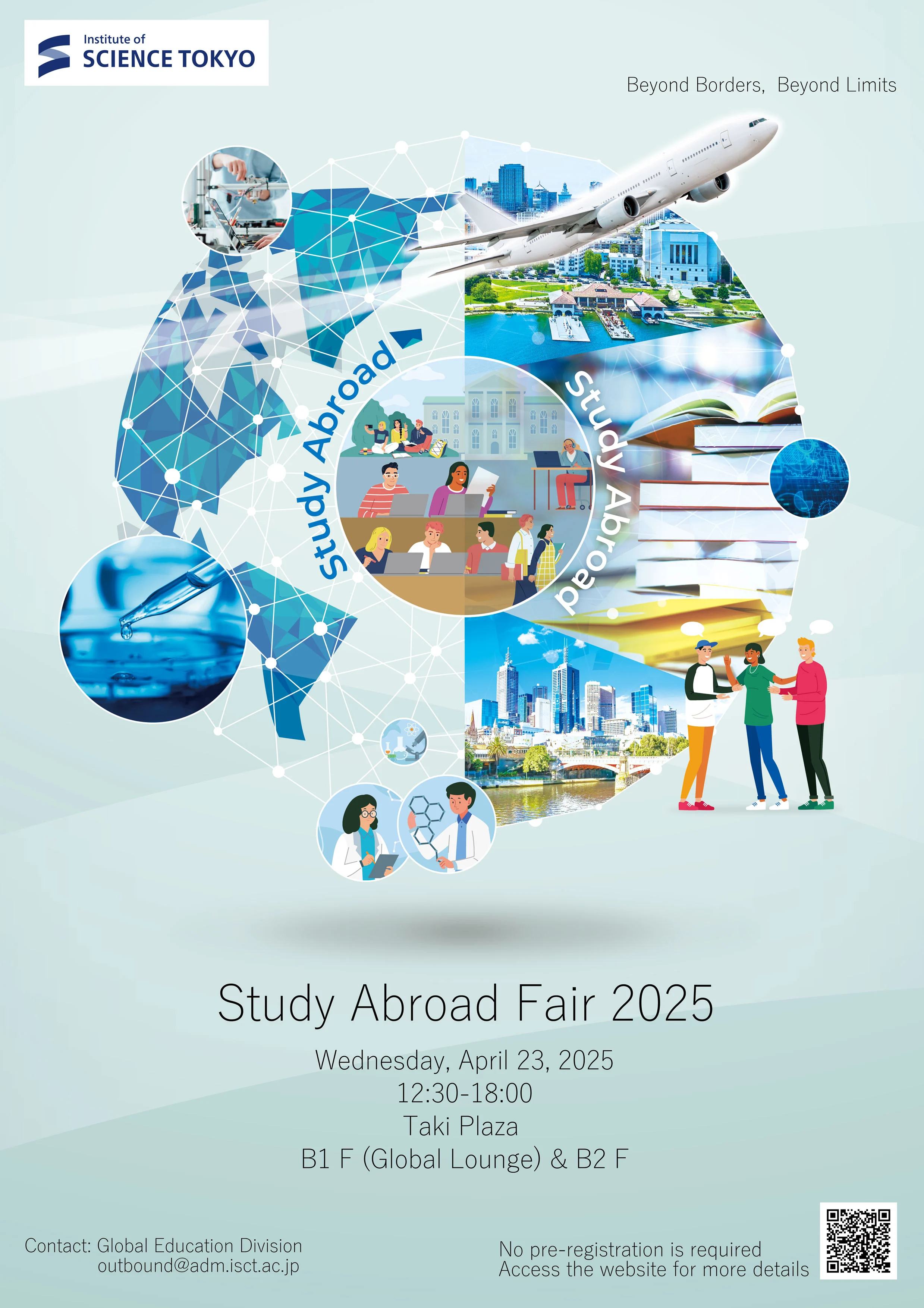 Study Abroad Fair 2025 －Beyond Borders, Beyond Limits ー | Science Tokyo ...